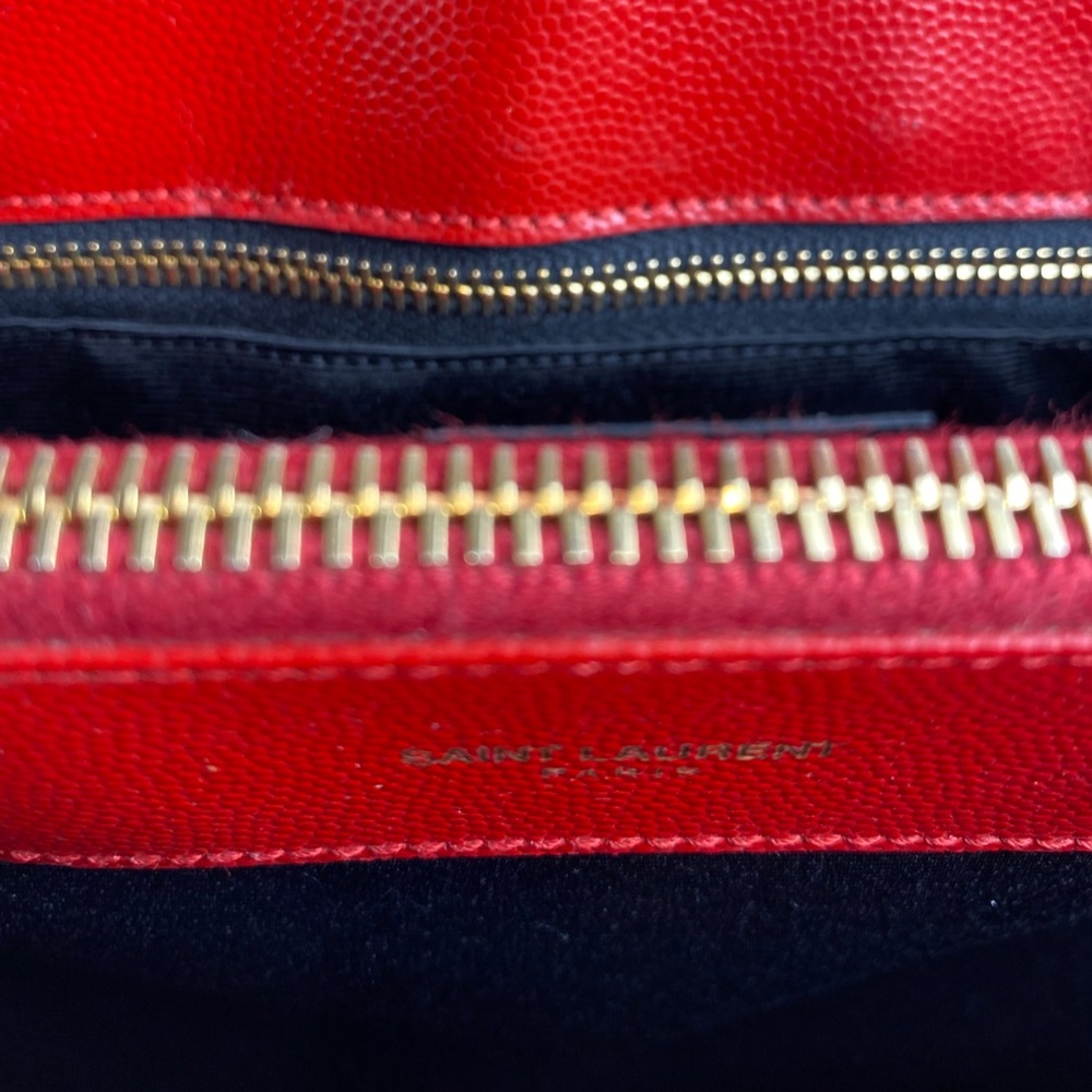 Ysl Red Cassandre Tote. - Gem